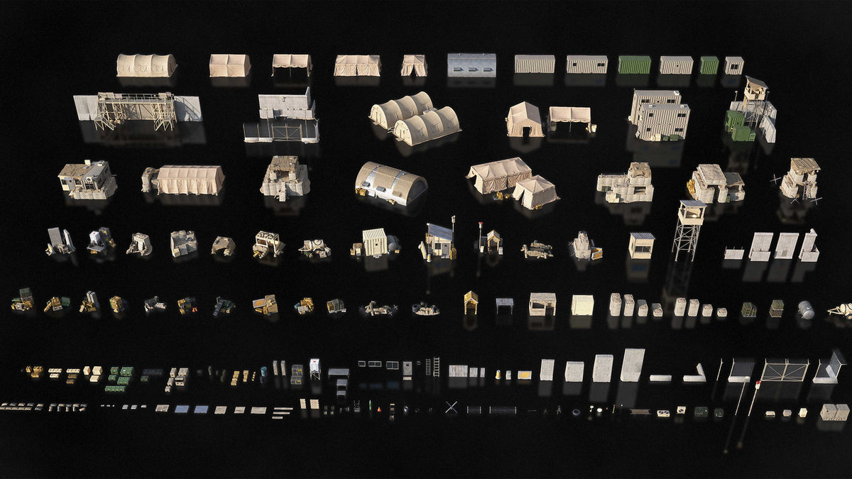 Military Outpost - Premium 3D Assets | KitBash3D – KitBash-Webdev